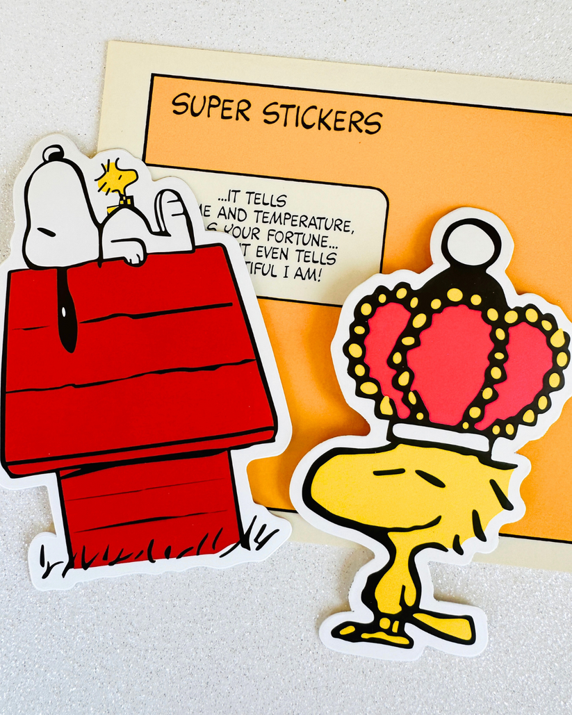 Snoopy Cartoon Decal Sticker - for Laptop, Water bottle, Planner, Acce ...