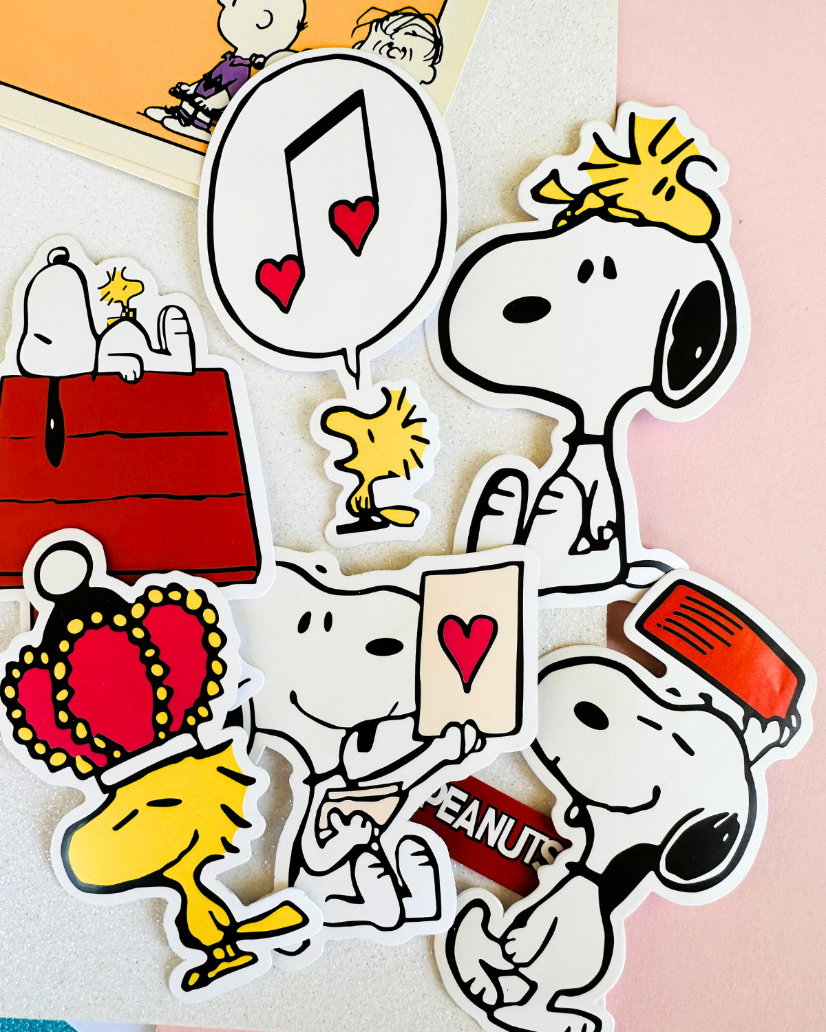 Snoopy Cartoon Decal Sticker - for Laptop, Water bottle, Planner, Acce ...